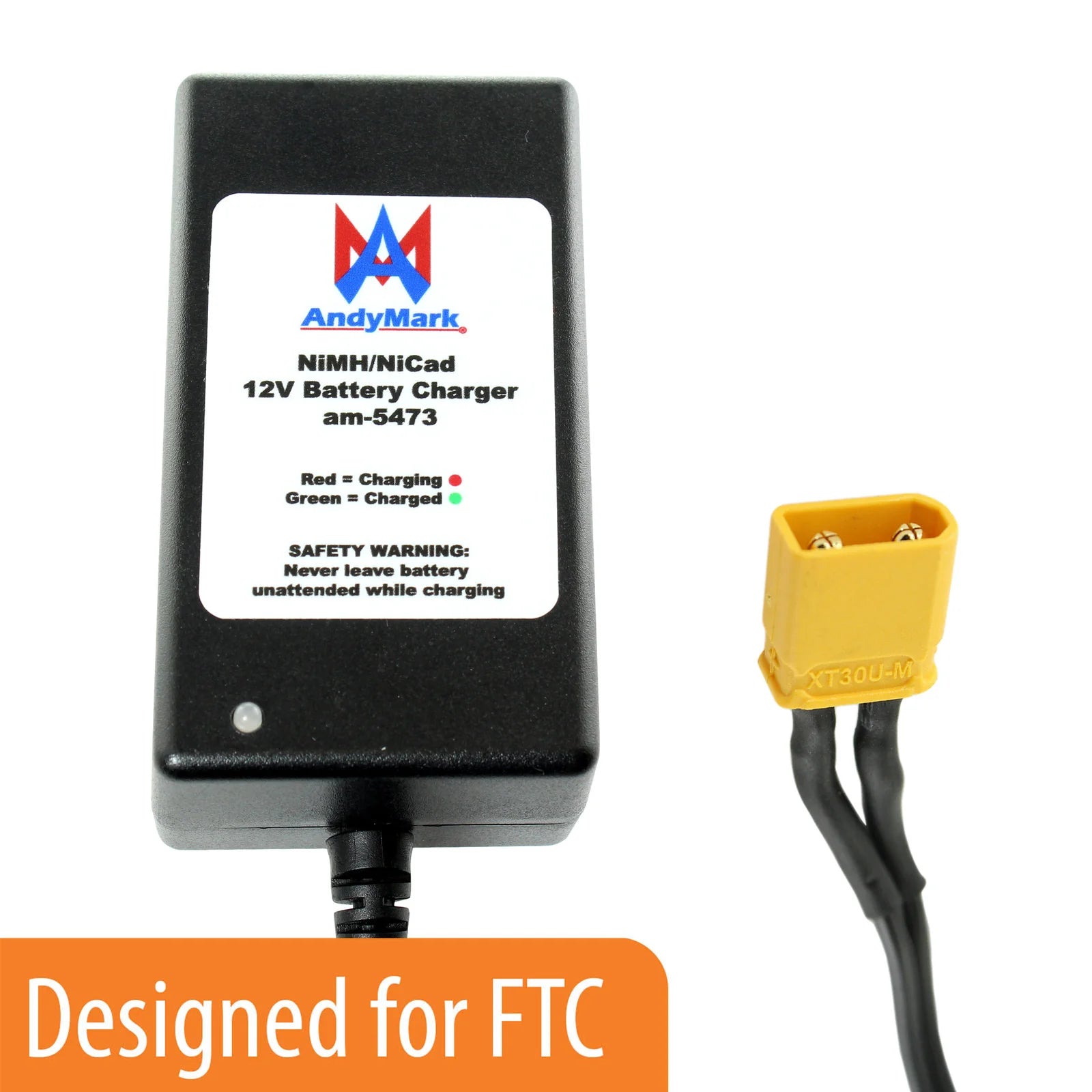 NiMH/NiCad 12V FTC Battery Charger｜学校・教育機関向けSTEMロボット教材｜AndyMark ...